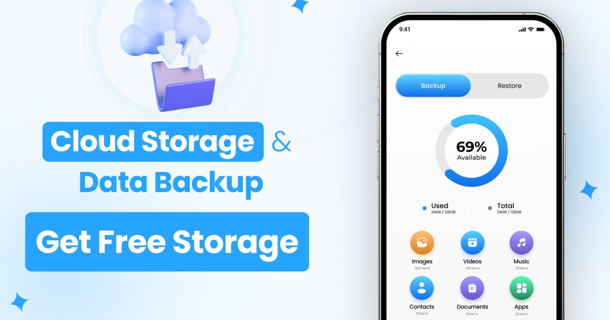 Download and run Cloud Storage Backup & Drive on PC & Mac (Emulator)