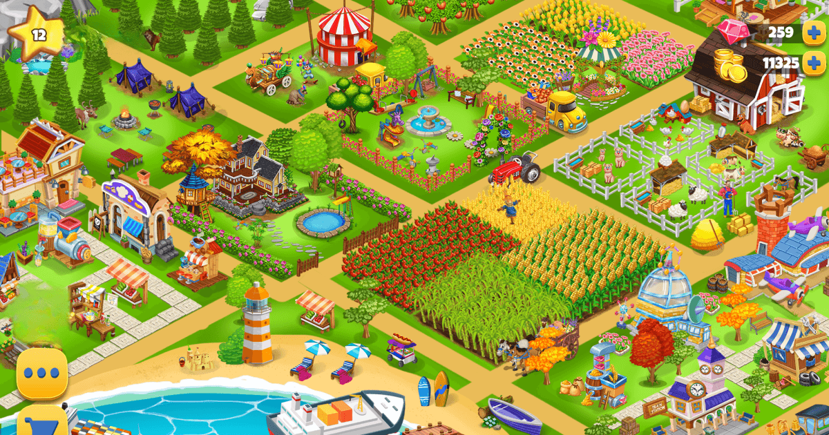 Download & Mainkan Pertanian dan Game Berkebun di PC & Mac (Emulator)