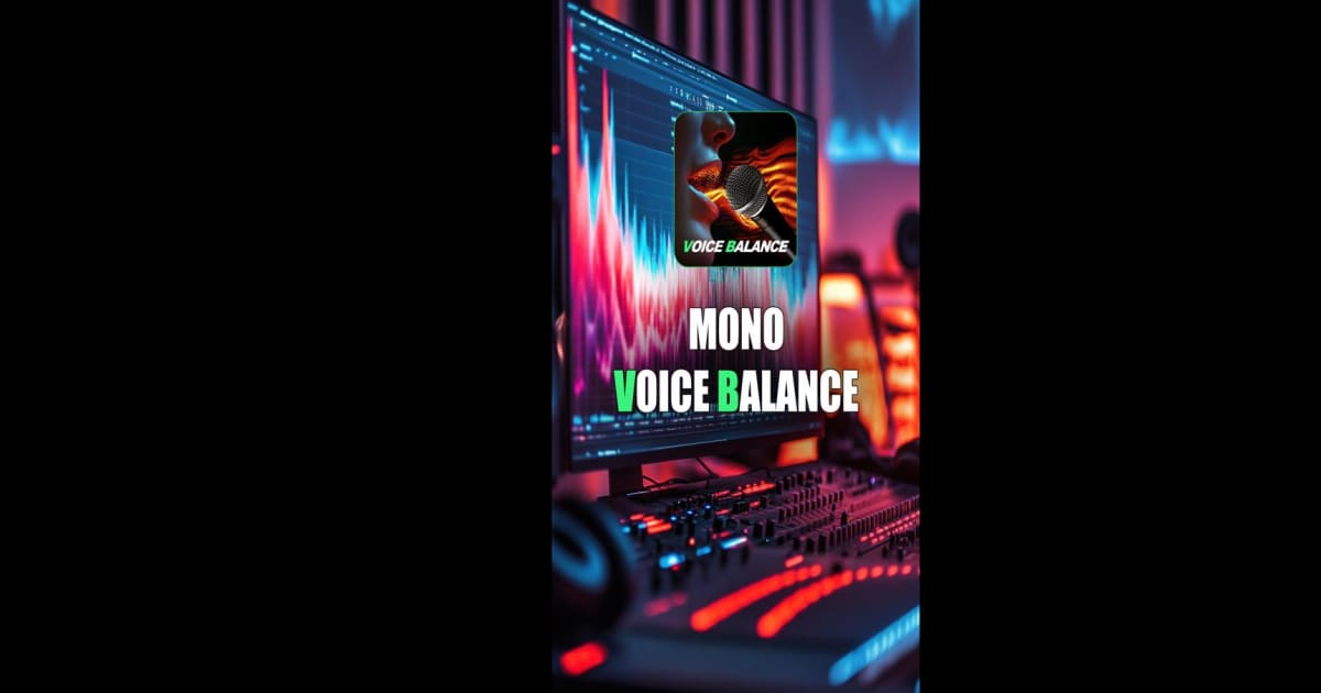 Mono -voice balanceをPCとMac (アプリプレイヤー) にダウンロードして実行