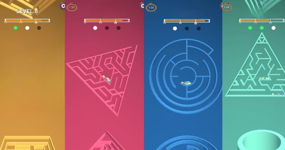 Download & Play Ball Maze | Rotate Puzzle Game on PC & Mac (Emulator)