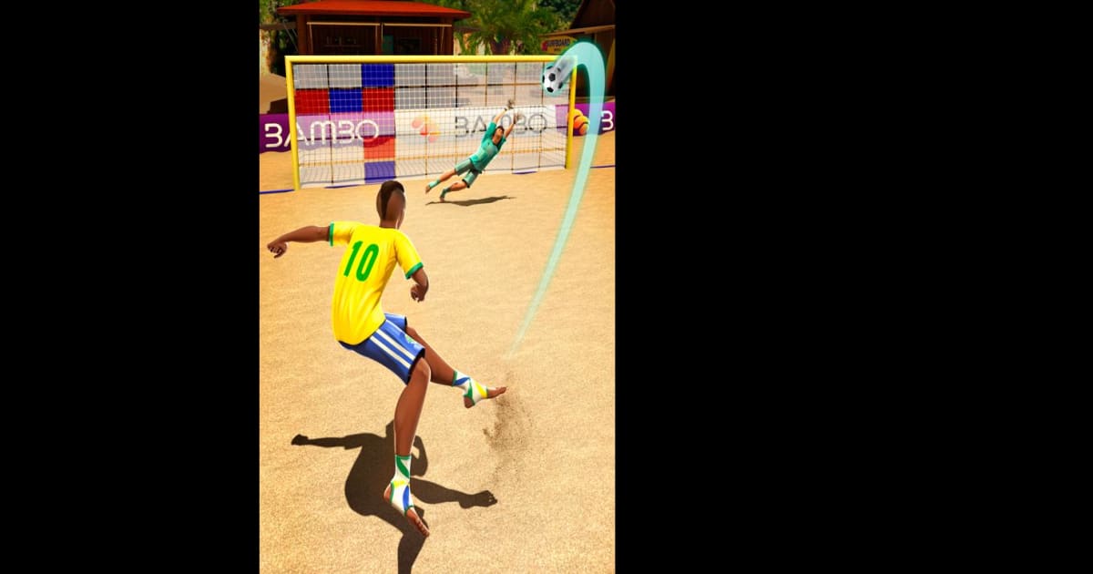 Download & Play Shoot Goal - Beach Soccer Game on PC & Mac (Emulator)