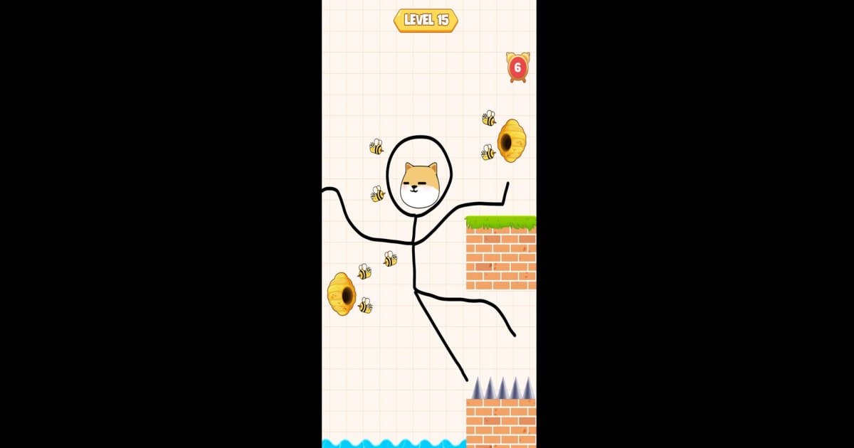 Download & Play Save The Dog: Dog vs Bee on PC & Mac (Emulator)