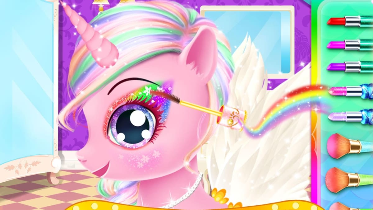 Download & Play Rainbow Pony Makeover on PC & Mac (Emulator)