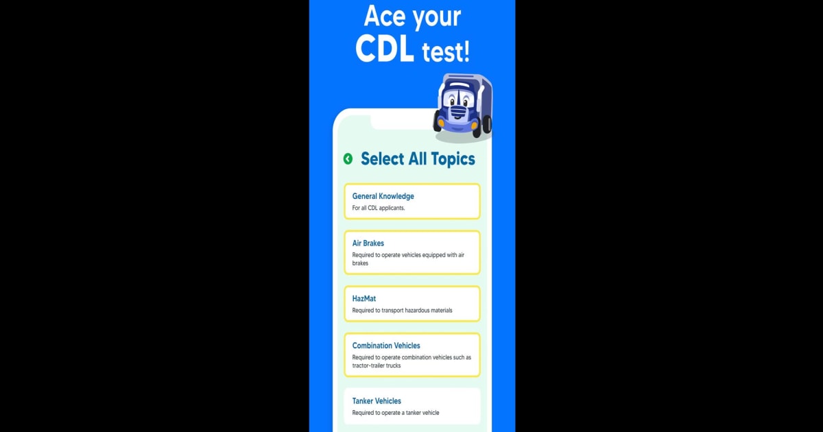 Download and run CDL Prep Practice Test 2025 on PC & Mac (Emulator)