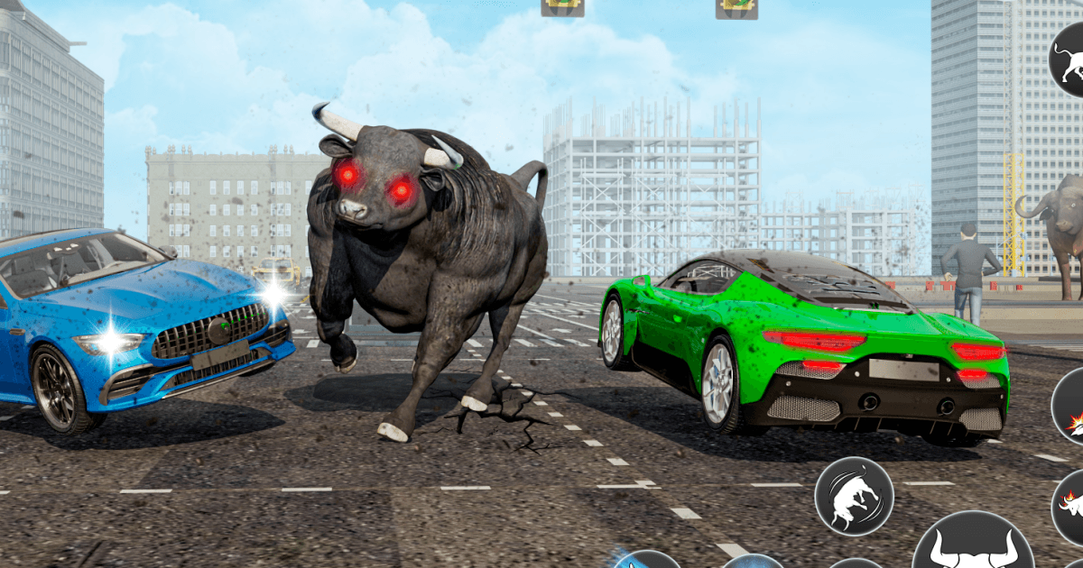 Download & Play Scary Cow Wild Animal Rampage on PC & Mac (Emulator)