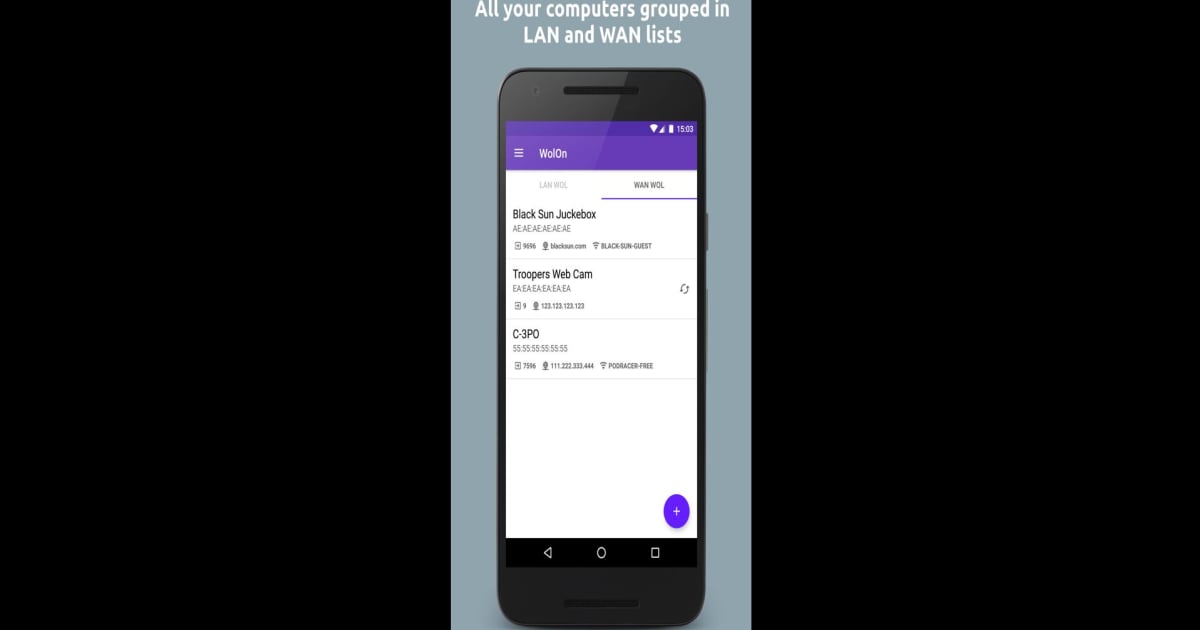 Download and run WolOn - Wake on LAN Widgets on PC & Mac (Emulator)