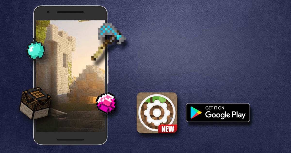 Baixe e rode Addons Maker para Minecraft PE no PC e Mac (emulador)