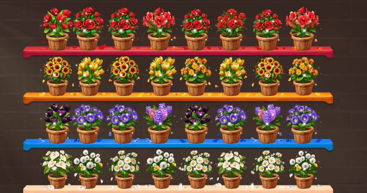 Download & Play Blossom Match-Flower Sort Game on PC & Mac (Emulator)