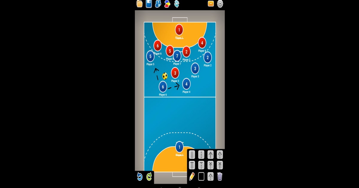 Download & Play Coach Tactic Board: Handball on PC & Mac (Emulator)