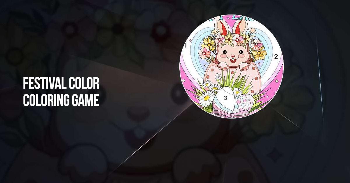 Download & Play Festival Color - coloring game on PC & Mac (Emulator)