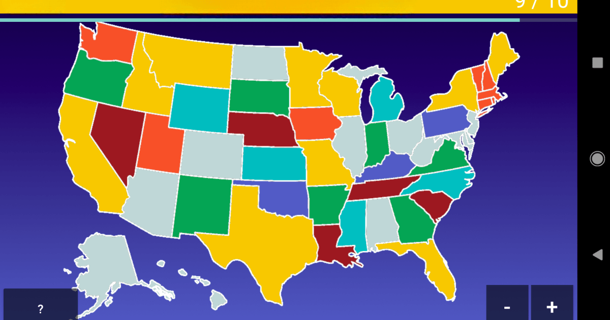 Download & Play US Map Quiz - 50 States Quiz on PC & Mac (Emulator)