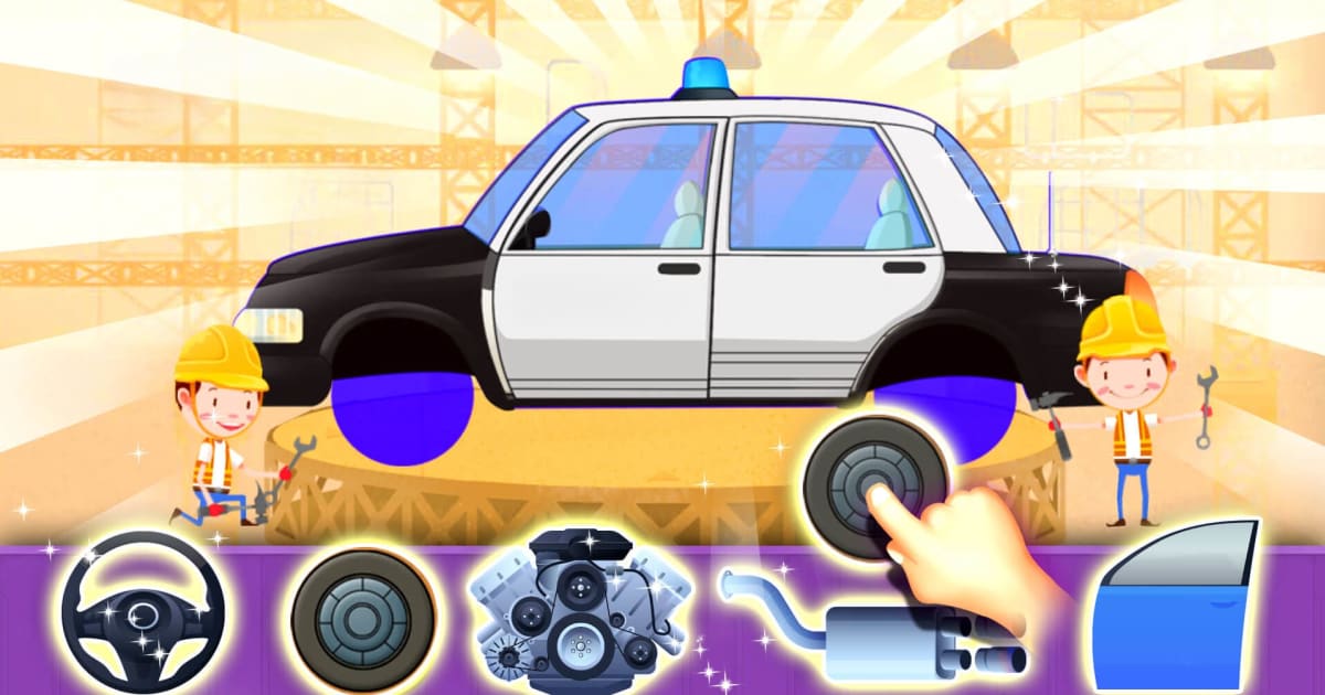 Download & Play Cars for kids - Car builder on PC & Mac (Emulator)