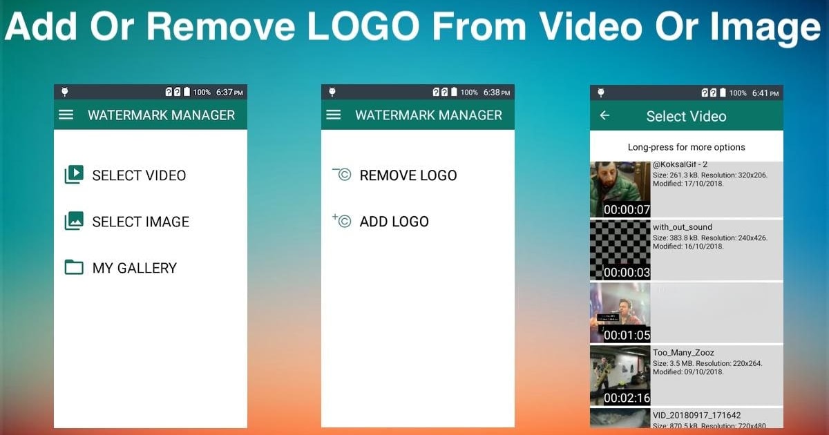 Download and run Remove & Add Watermark on PC & Mac (Emulator)