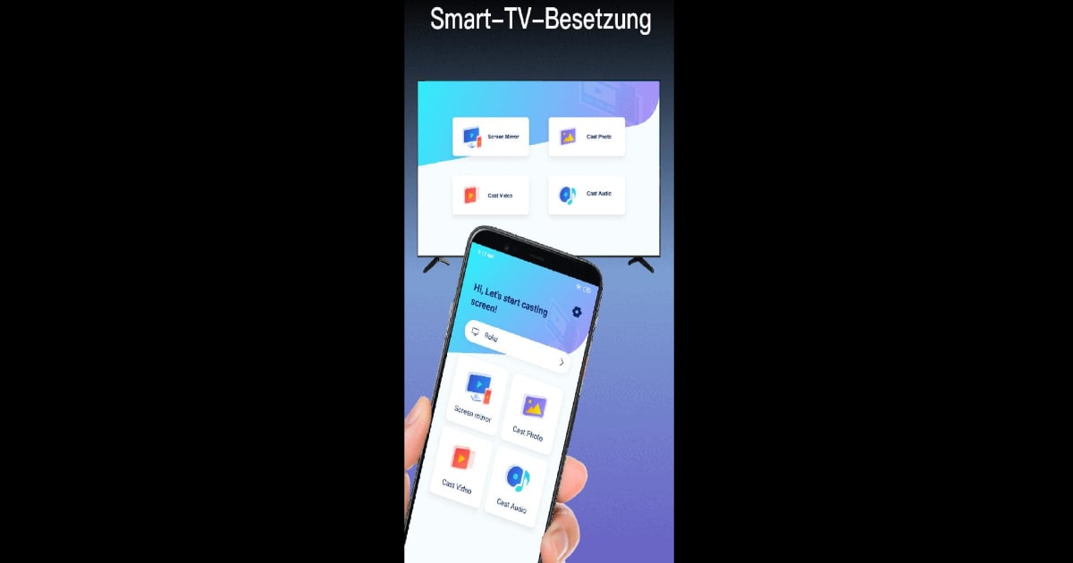 Downloade und starte Bildschirmspiegel für Smart TV auf PC & Mac (Emulator)