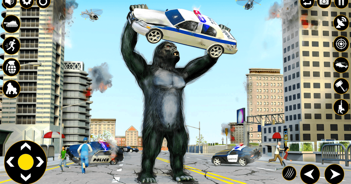 Download & Play Gorilla Smash City Attack Game on PC & Mac (Emulator)