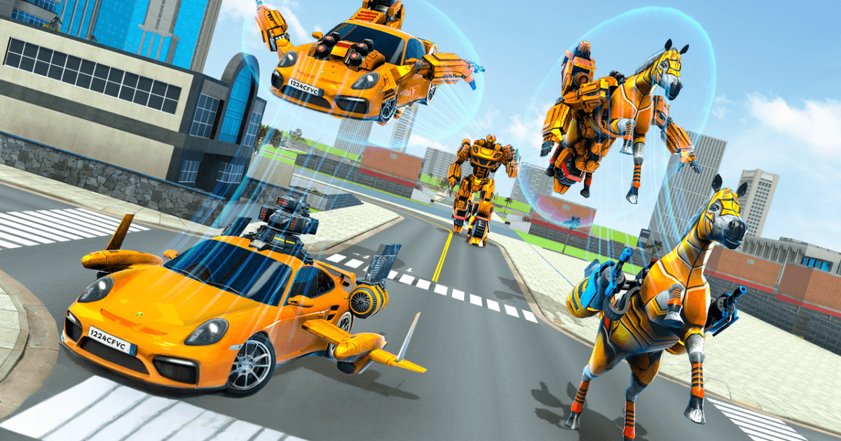 Download & Play Horse Robot Car Game 3D on PC & Mac (Emulator)