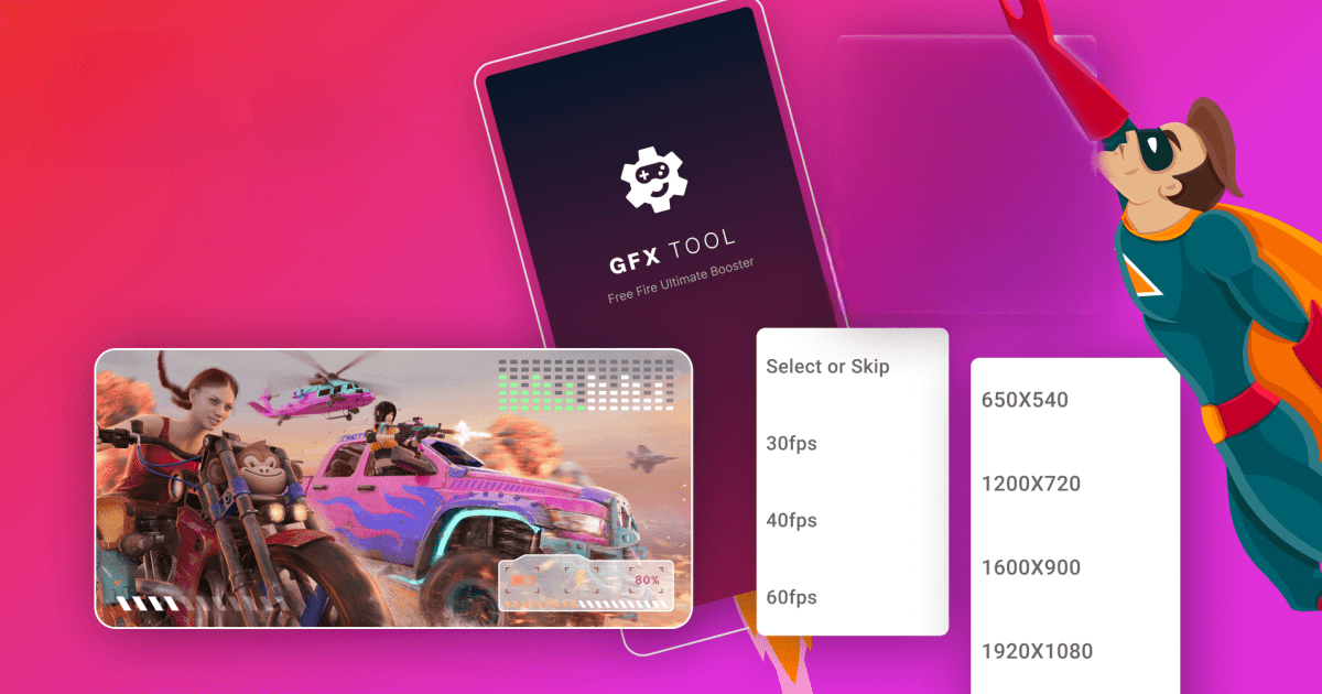 Download and run GFX Tool - Game Booster on PC & Mac (Emulator)