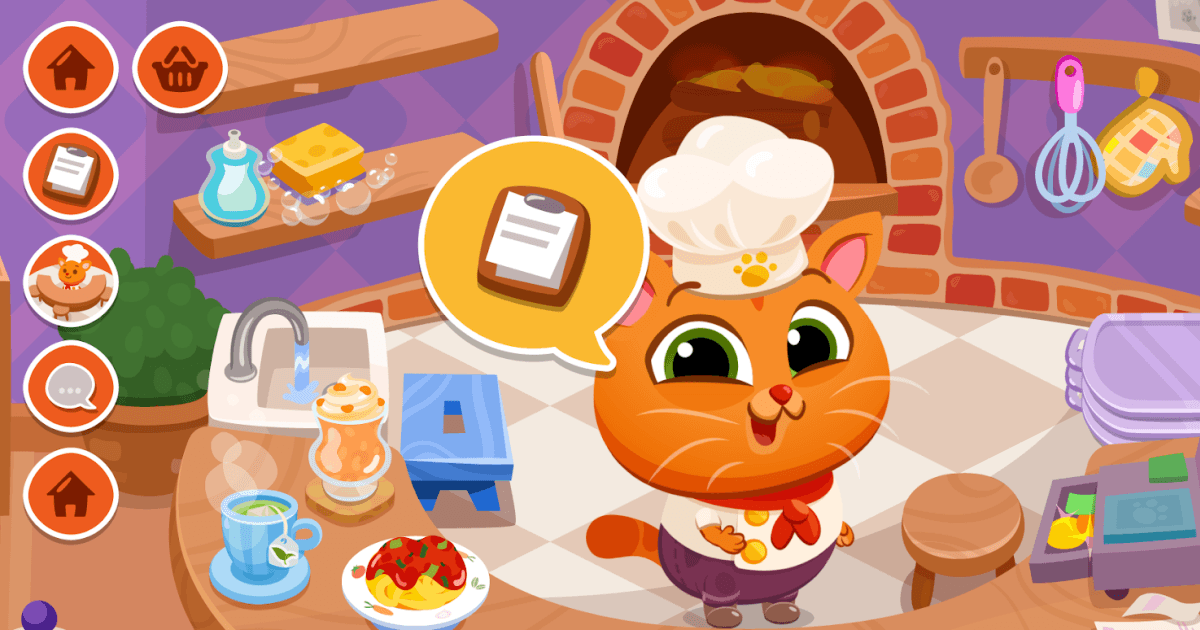 Download & Play Bubbu Restaurant - My Cat Game on PC & Mac (Emulator)