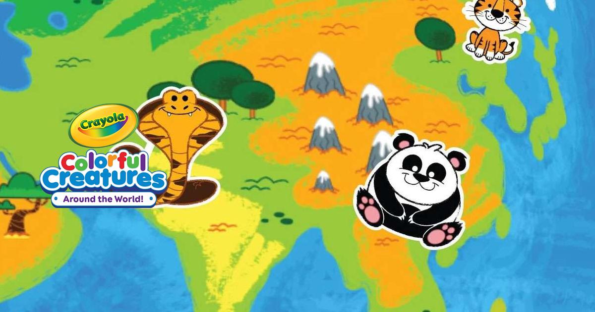 ดาวน์โหลดและเล่น Crayola สัตว์โลกสีสันสดใส บนคอม PC & Mac (Emulator)