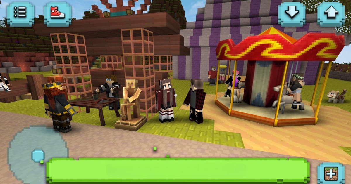 Download & Play Theme Park Craft: Build & Ride on PC & Mac (Emulator)