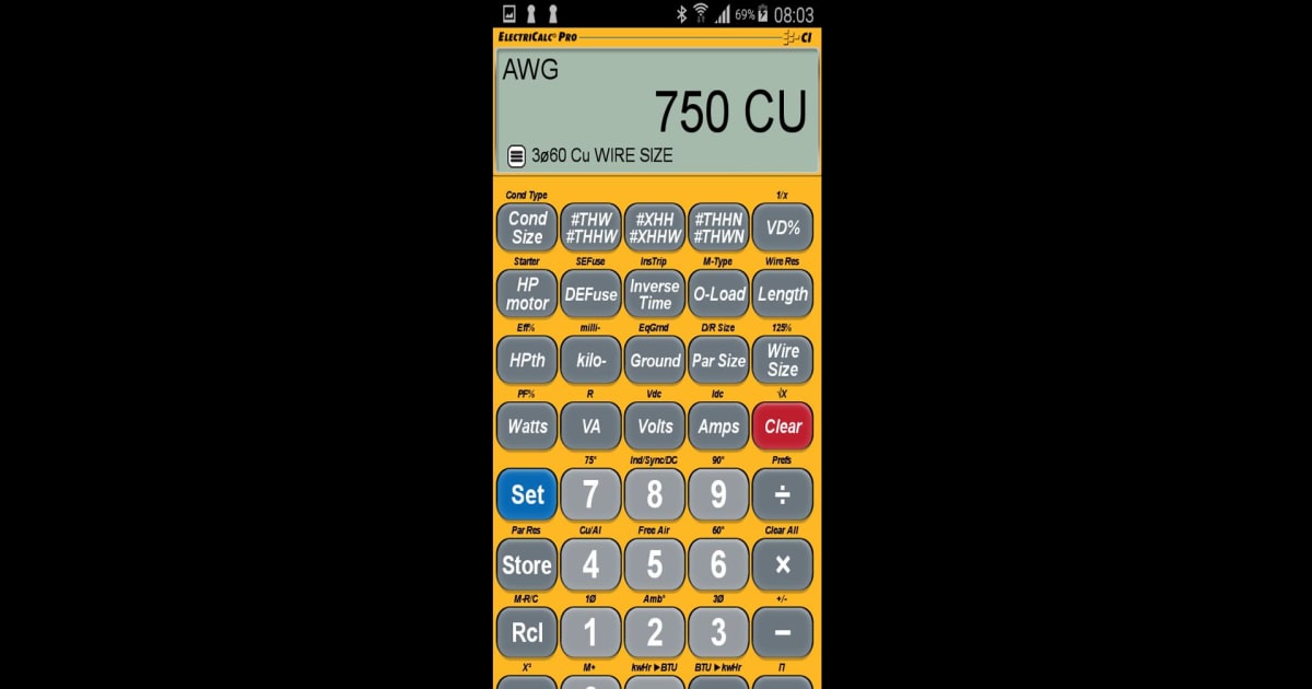 Download and run ElectriCalc Pro Calculator on PC & Mac (Emulator)