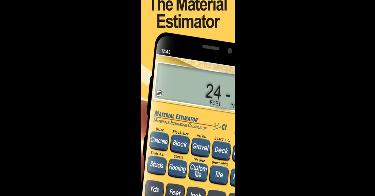 Download and run Material Estimator Calculator on PC & Mac (Emulator)