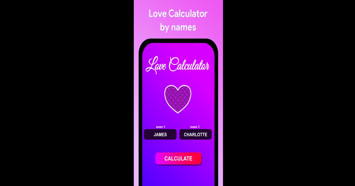 Descarga y ejecuta Calculadora de amor por nombre en PC y Mac (emulador)
