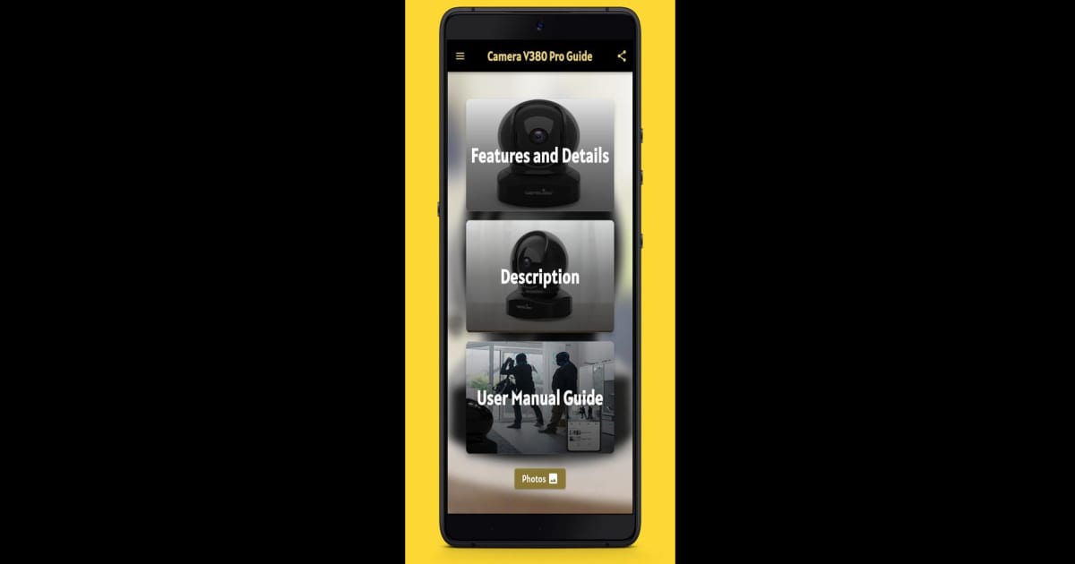 Descarga y ejecuta camera v380 pro guide en PC y Mac (emulador)