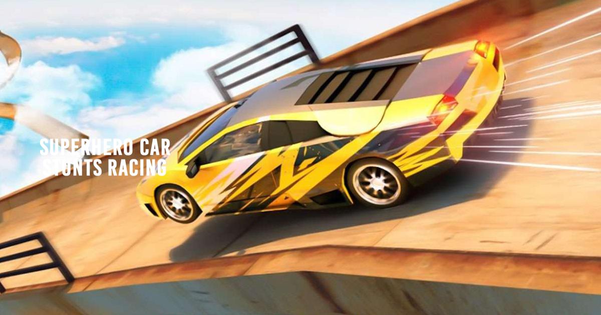 Download & Play Superhero Car Stunts Racing on PC & Mac (Emulator)