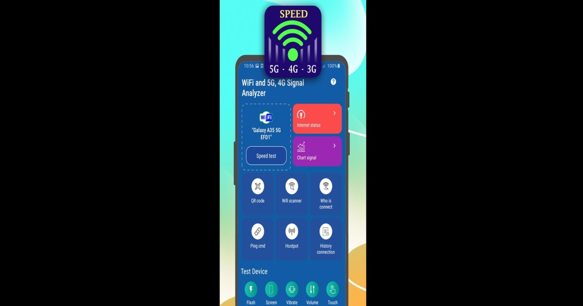 Download and run WiFi & 5G, 4G Signal Analyzer on PC & Mac (Emulator)