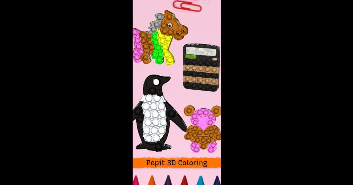 Download & Play Pop-It Antistress 3D Coloring! on PC & Mac (Emulator)