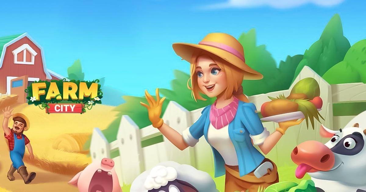Descarga y juega a Farm City: Farming & Building en PC y Mac (Emulador)