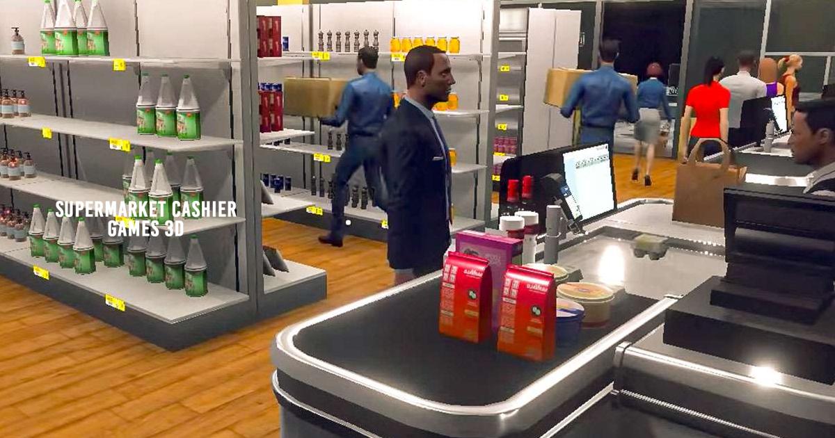 Download & Play Supermarket Cashier Games 3D on PC & Mac (Emulator)