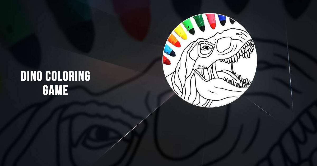 Download & Play Dino Coloring Game on PC & Mac (Emulator)