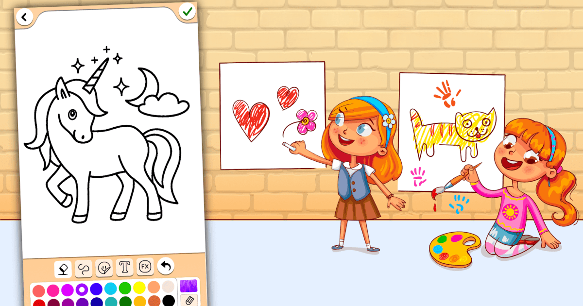 Download & Play Painting and drawing game on PC & Mac (Emulator)