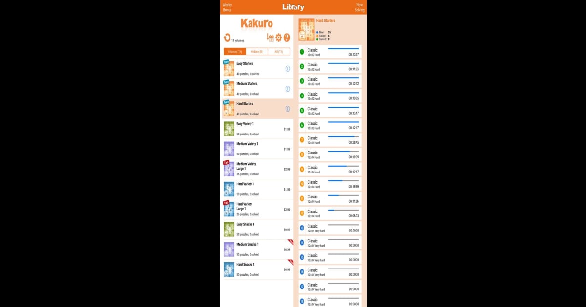 Download & Play Conceptis Kakuro on PC & Mac (Emulator)