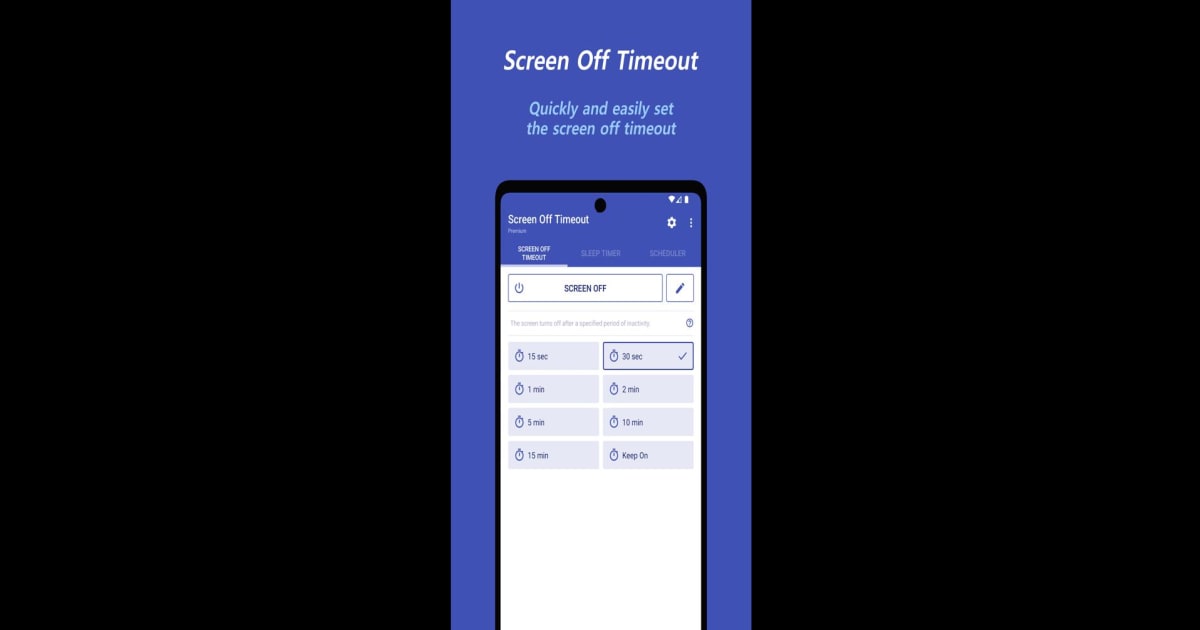 Download and run Screen Off Timeout on PC & Mac (Emulator)