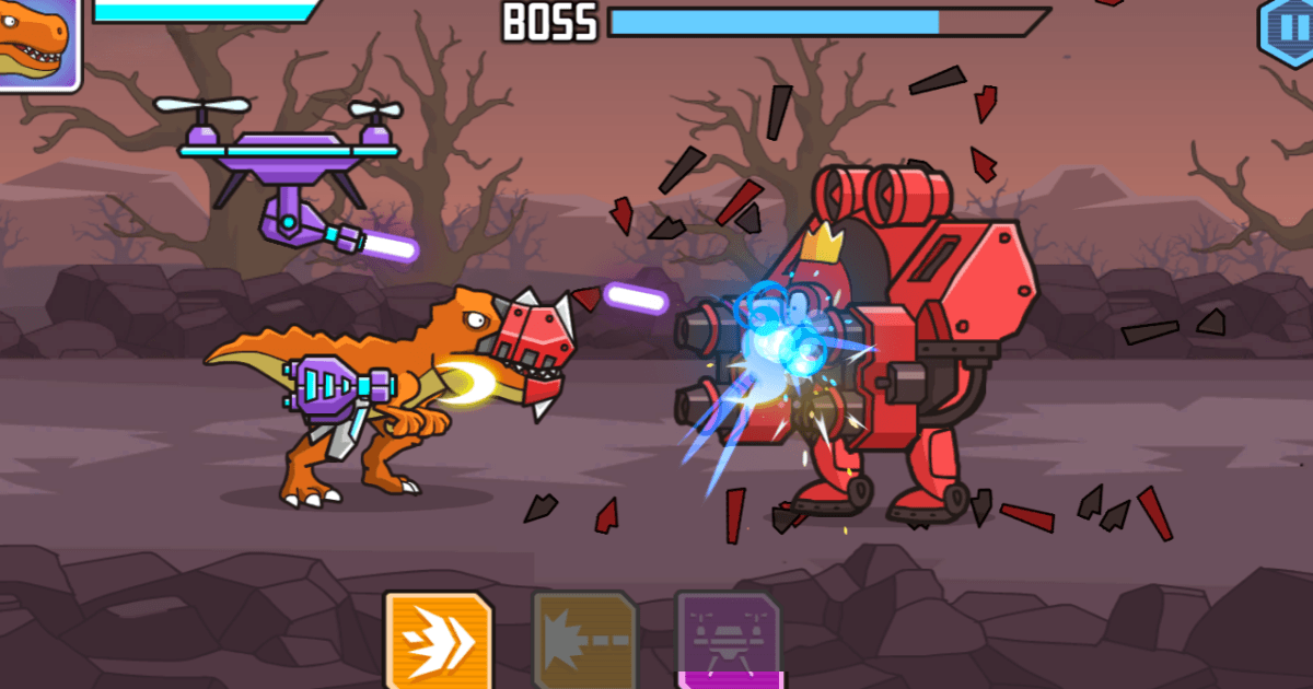 Download & Play CyberDino: T-Rex vs Robots on PC & Mac (Emulator)
