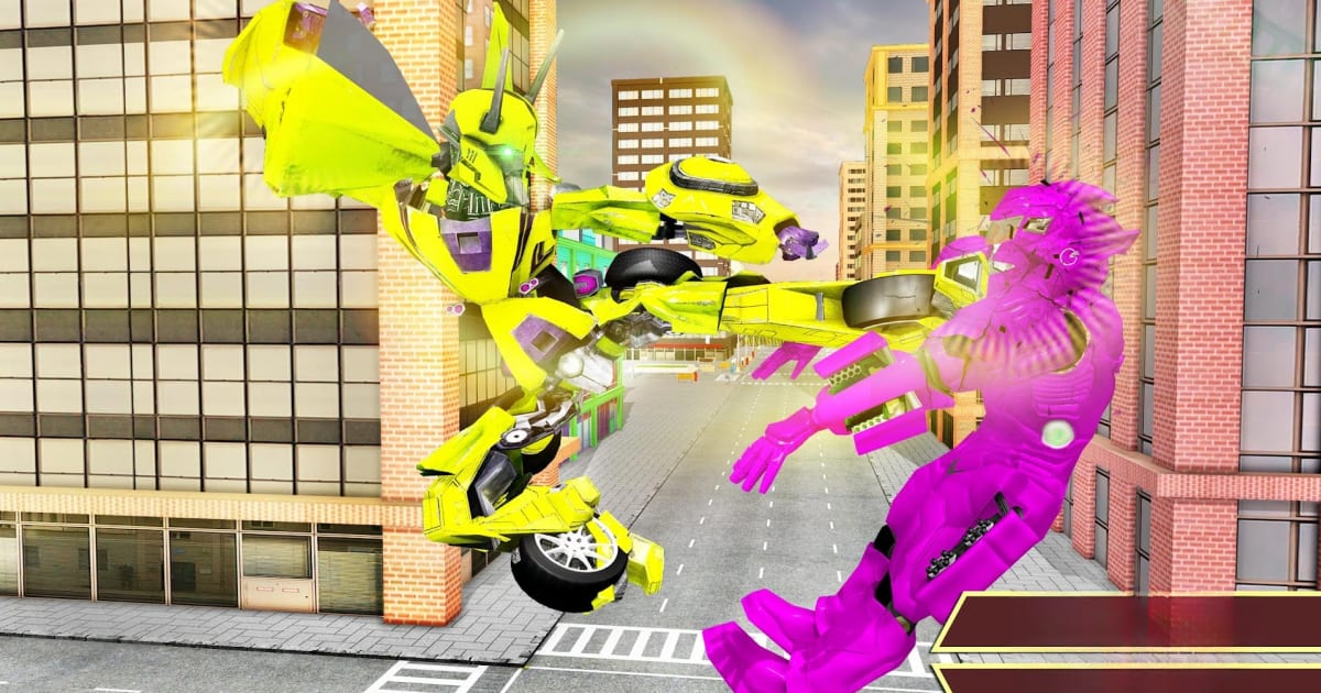 Download & Play Flying Car Transformation Robot Wars Car Superhero on ...