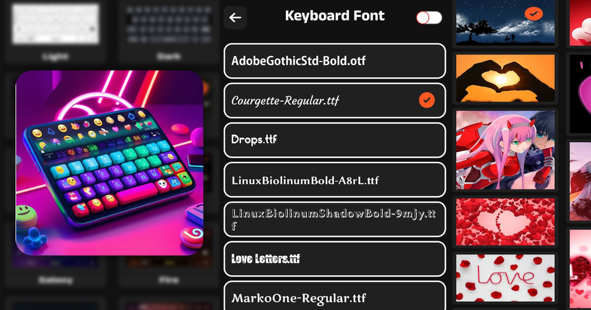 Download and run Stylish Custom Keyboard on PC & Mac (Emulator)