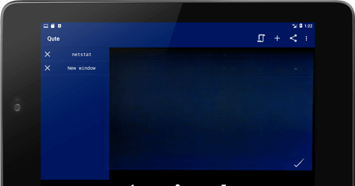 Download and run Qute: Terminal emulator on PC & Mac (Emulator)
