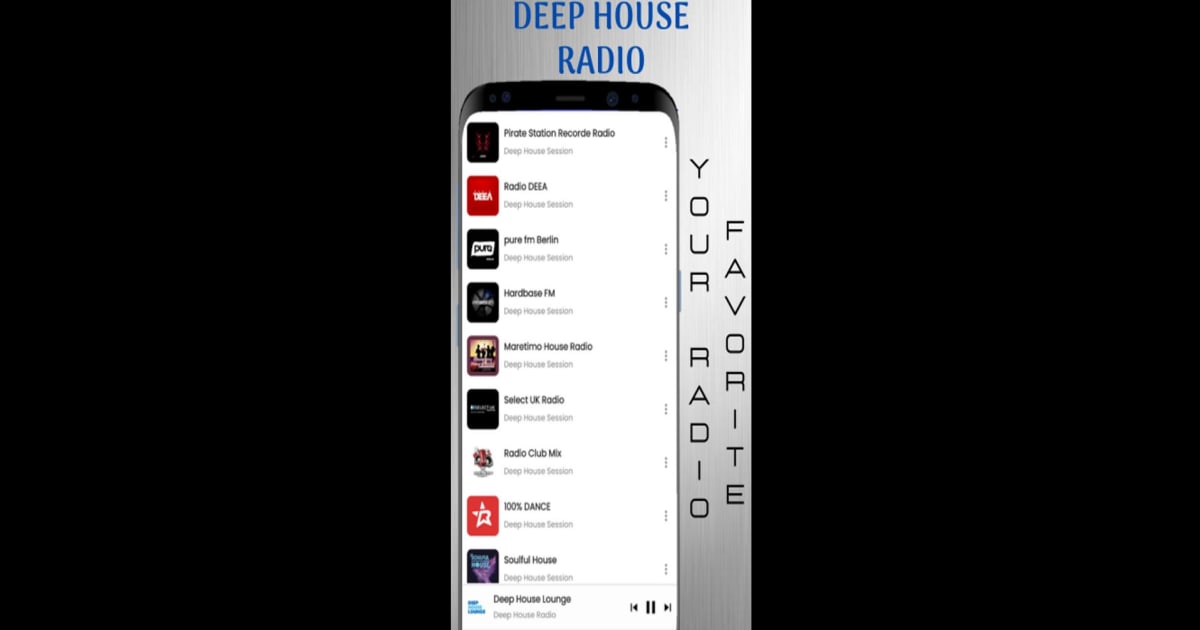 Скачайте и запустите Deep House Radio на ПК или Mac (Эмулятор)