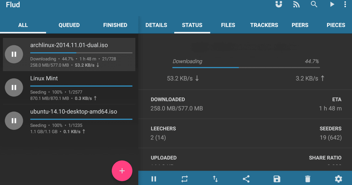 Download and run Flud+ on PC & Mac (Emulator)
