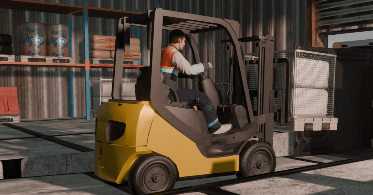 Скачать и играть в Forklift Simulator на ПК или Mac (Эмулятор)