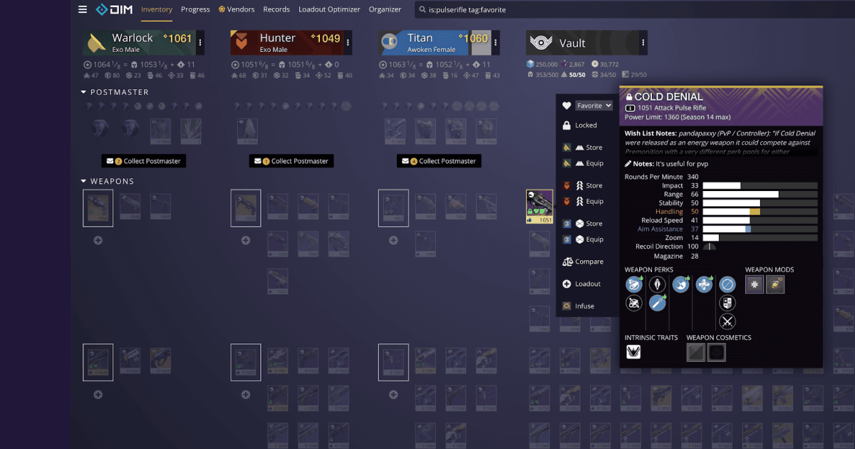 Descarga y ejecuta Destiny Item Manager en PC y Mac (emulador)