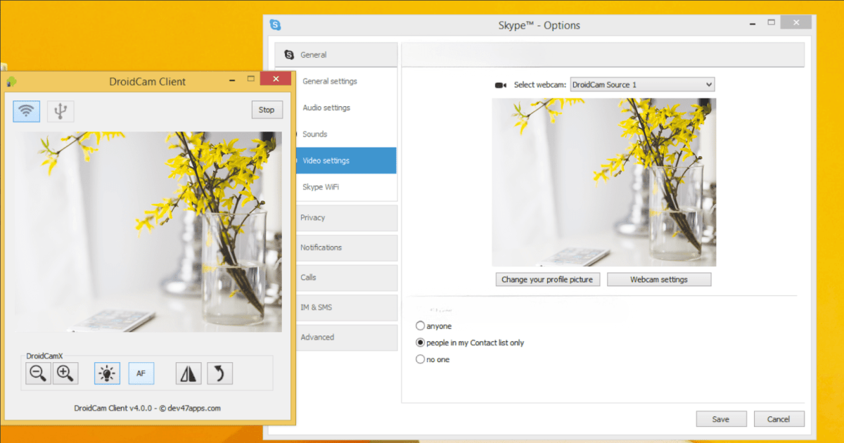 Download and run DroidCam Webcam (Classic) on PC & Mac (Emulator)