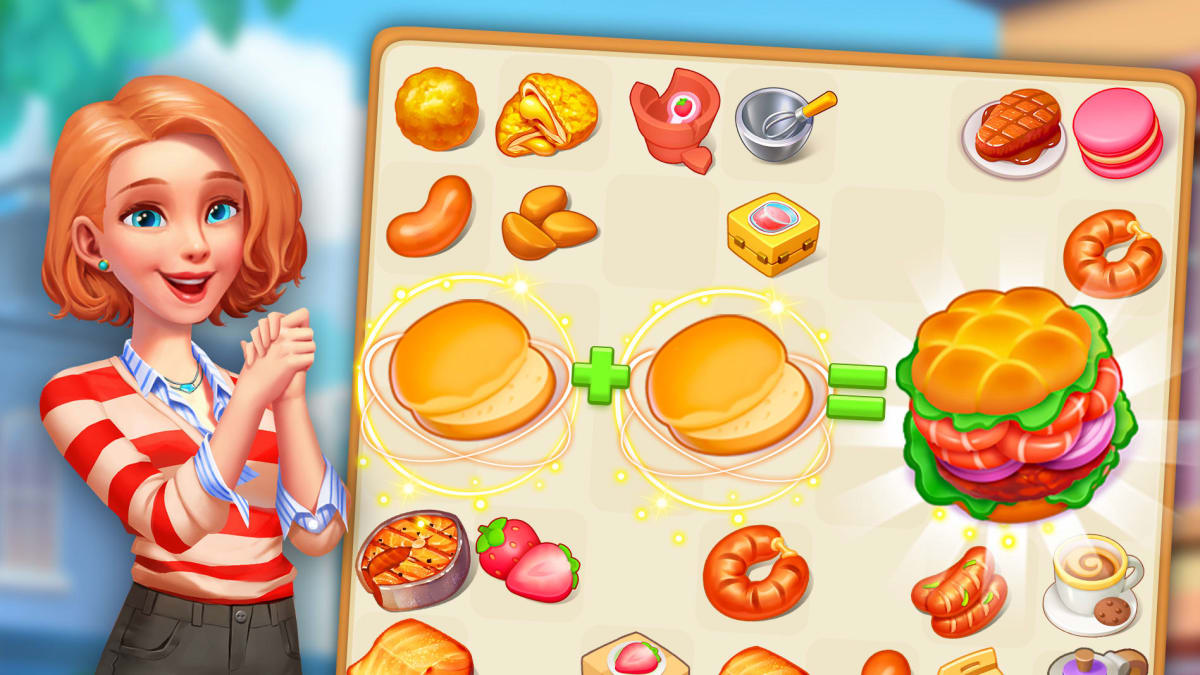 Download & Play Gossip Cafe Merge on PC & Mac (Emulator)