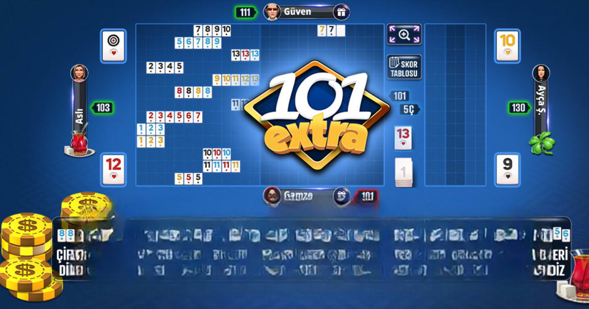 Download & Play 101 Yüzbir Okey Extra - Online on PC & Mac (Emulator)