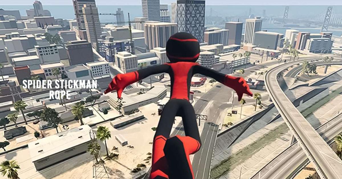 Download & Play Spider Stickman Rope on PC & Mac (Emulator)