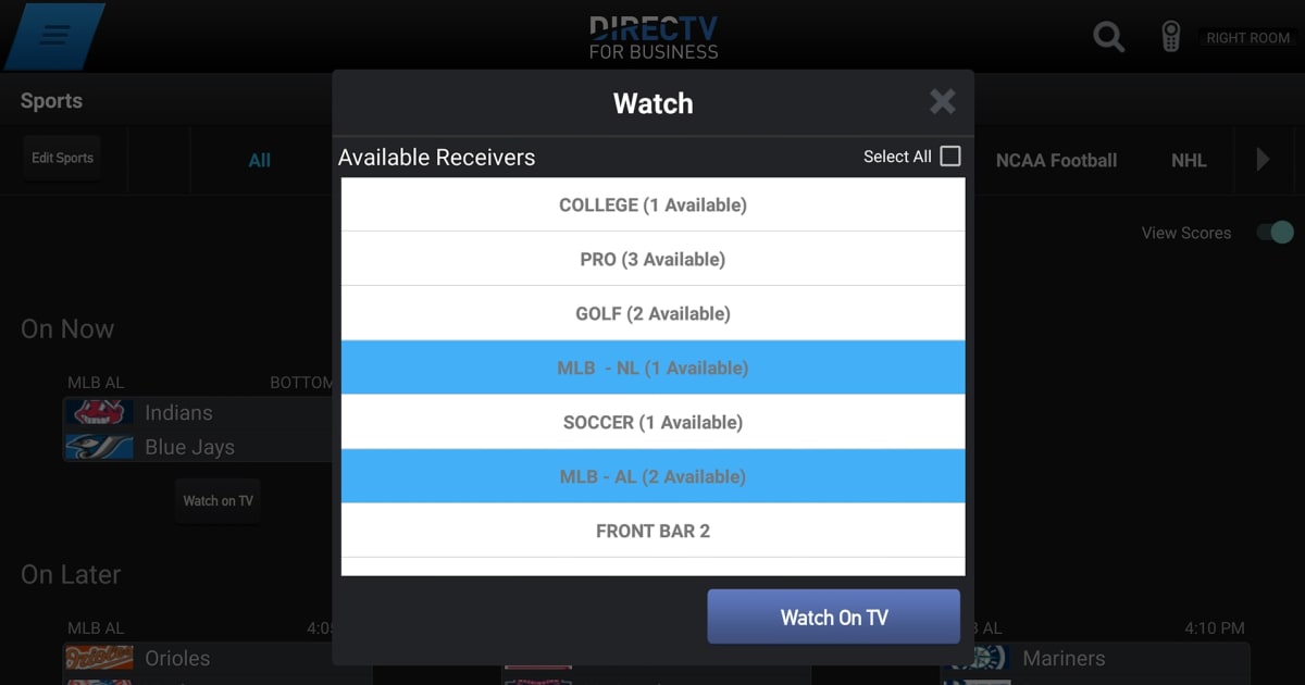 Download and run DIRECTV FOR BUSINESS Remote on PC & Mac (Emulator)